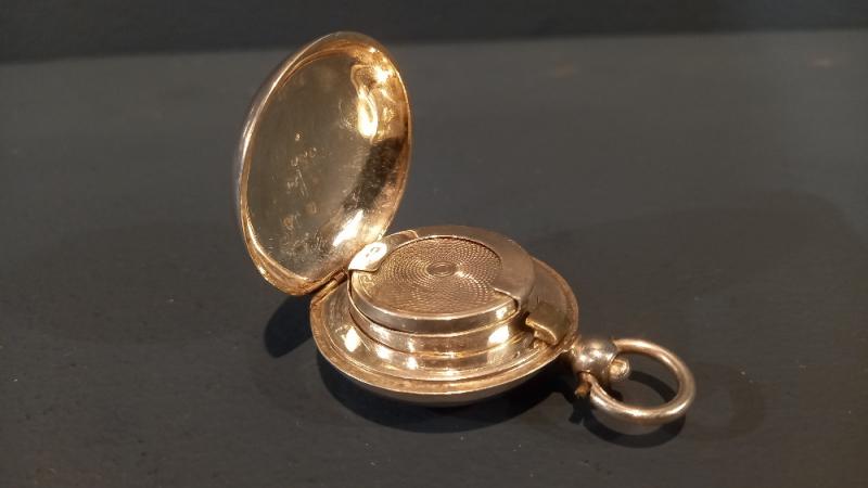 George V Period Silver Sovereign Case Holder | Sturmans Antiques