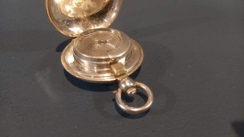 George V Period Silver Sovereign Case Holder | Sturmans Antiques