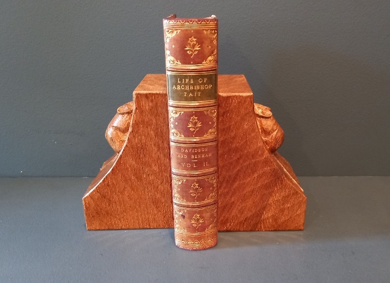 Pair of Mouseman Adzed Oak Bookends | Sturmans Antiques