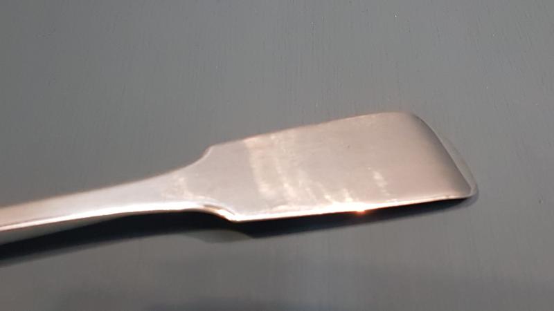 Georgian Exeter Silver Rat Tail Hash Spoon | Sturmans Antiques