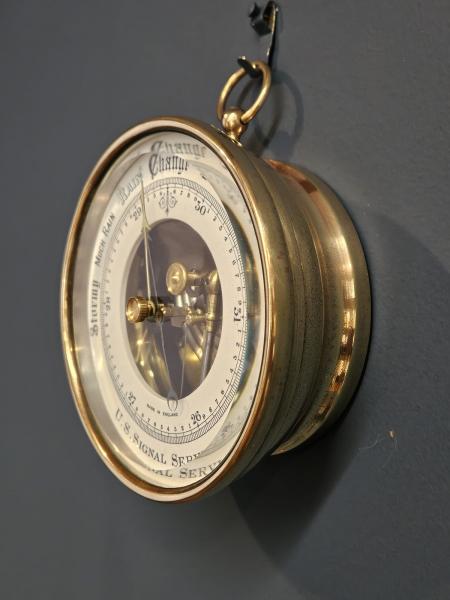 Edwardian US Signal Service Barometer | Sturmans Antiques