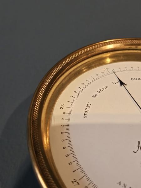 Fine Quality Marine Barometer by Adie, Edinburgh | Sturmans Antiques