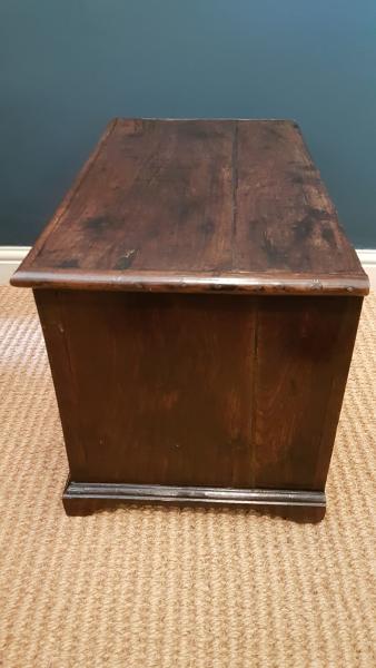 Small Fielded Panel Coffer Bach | Sturmans Antiques