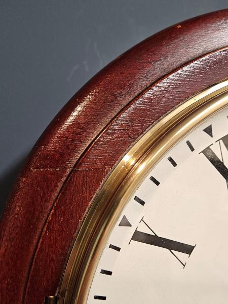 Elliott GPO Single Fusee Wall Clock | Sturmans Antiques