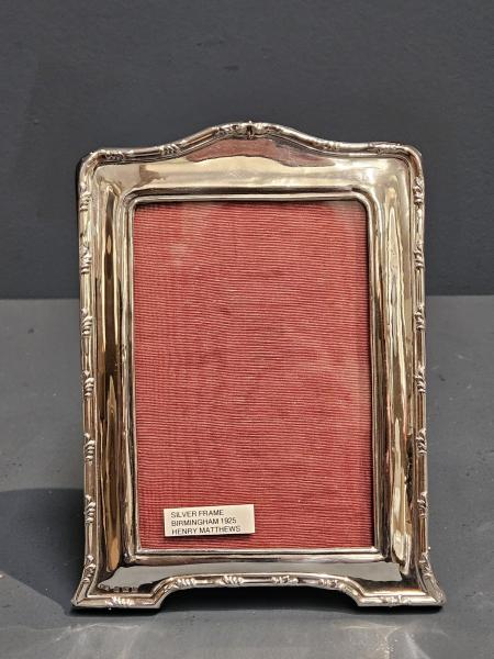 George V Silver Photo Frame by Henry Matthews | Sturmans Antiques