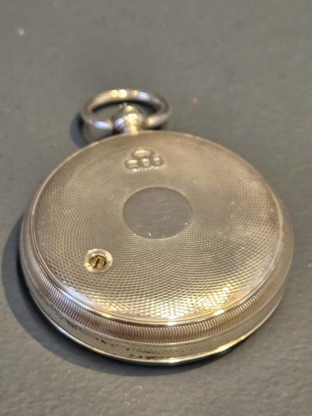 Harrods Silver Pocket Barometer | Sturmans Antiques