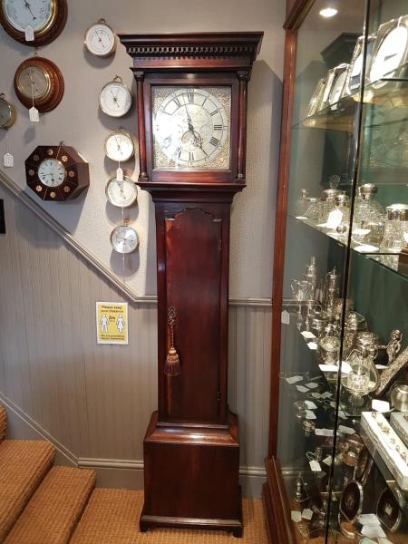 Rare Georgian Laburnum Cased Cottage Longcase Clock | Sturmans Antiques