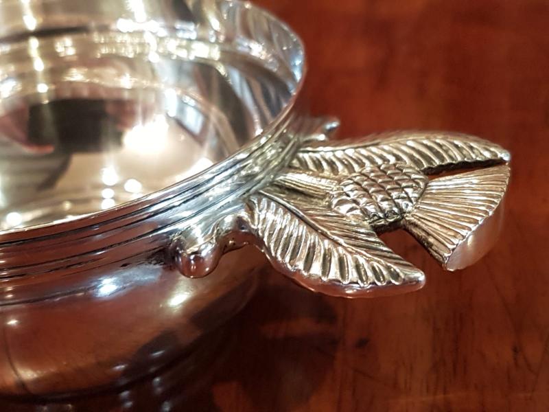 Outstanding Quality Silver Quaich | Sturmans Antiques