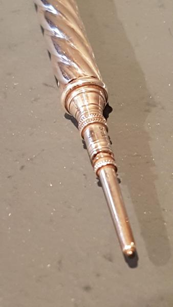 Victorian Silver Pencil and Matching Pen | Sturmans Antiques