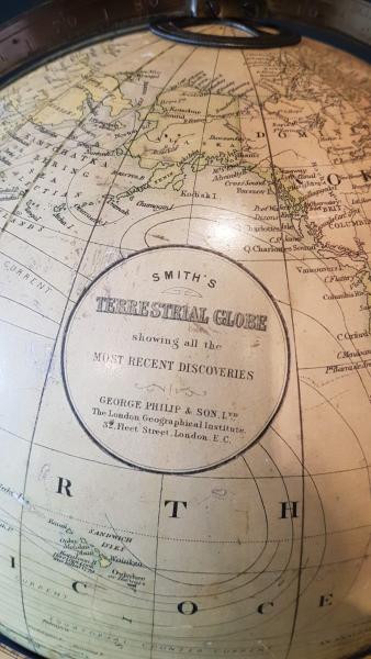 Victorian Smith's Terrestrial Library Globe | Sturmans Antiques