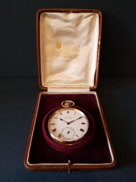 George V Chester Gold Pocket Watch | Sturmans Antiques