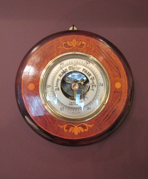 Edwardian Antique Sheraton Inlaid Barometer | Sturmans Antiques