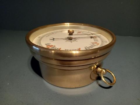 Antique Bronze Cased Marine Barometer | Sturmans Antiques