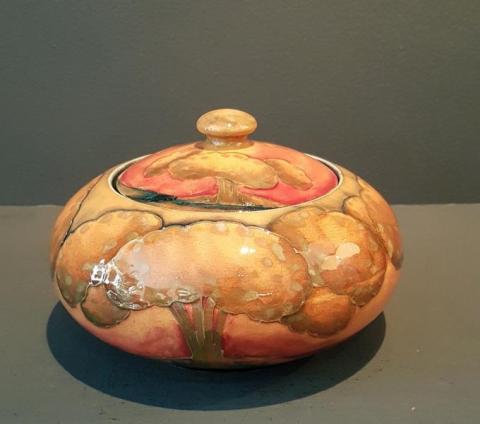 Impressive Moorcroft Eventide Jar & Cover | Sturmans Antiques