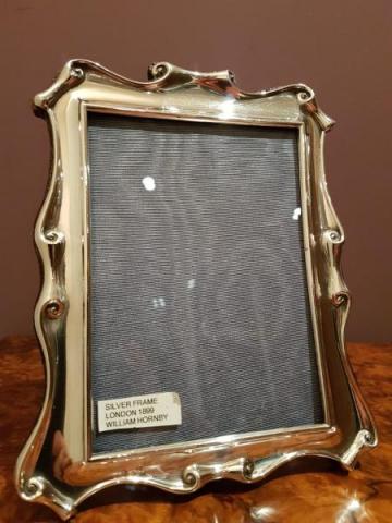 Antique Victorian Silver Photo Frame | Sturmans Antiques