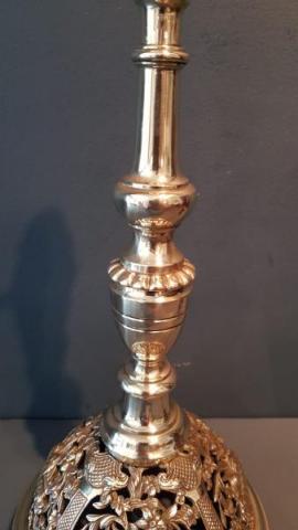 Victorian Cast Brass Lamp Base | Sturmans Antiques