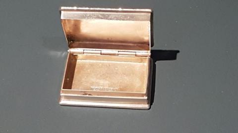 Superb Silver Enamel Match Box | Sturmans Antiques