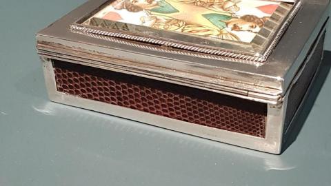 Fine Quality Victorian Silver Card Box | Sturmans Antiques