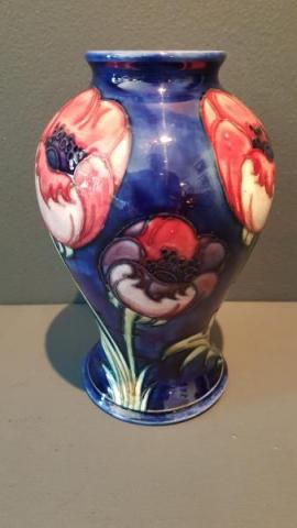 Moorcroft Big Poppy Vase | Sturmans Antiques